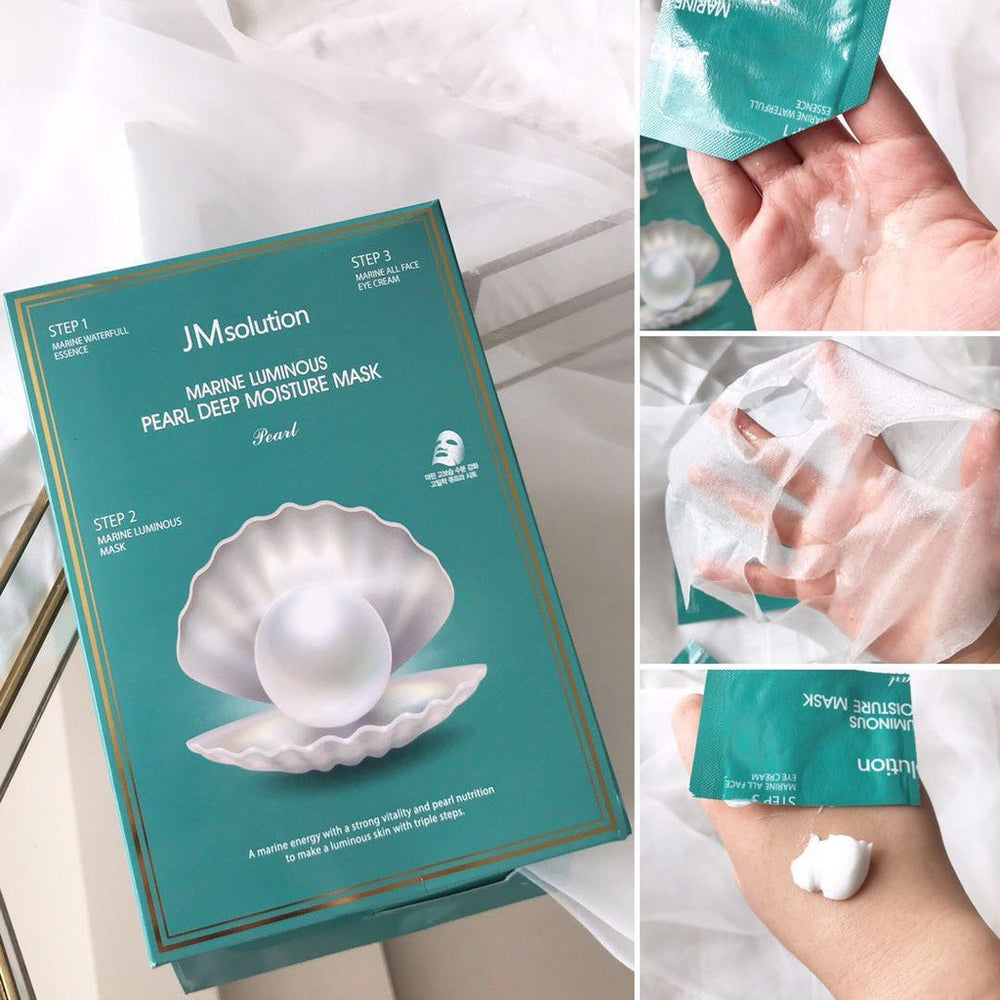 JMsolution - Marine Luminous Pearl Deep Moisture Mask (single) - Shine 32 – Kosette Beauty Market