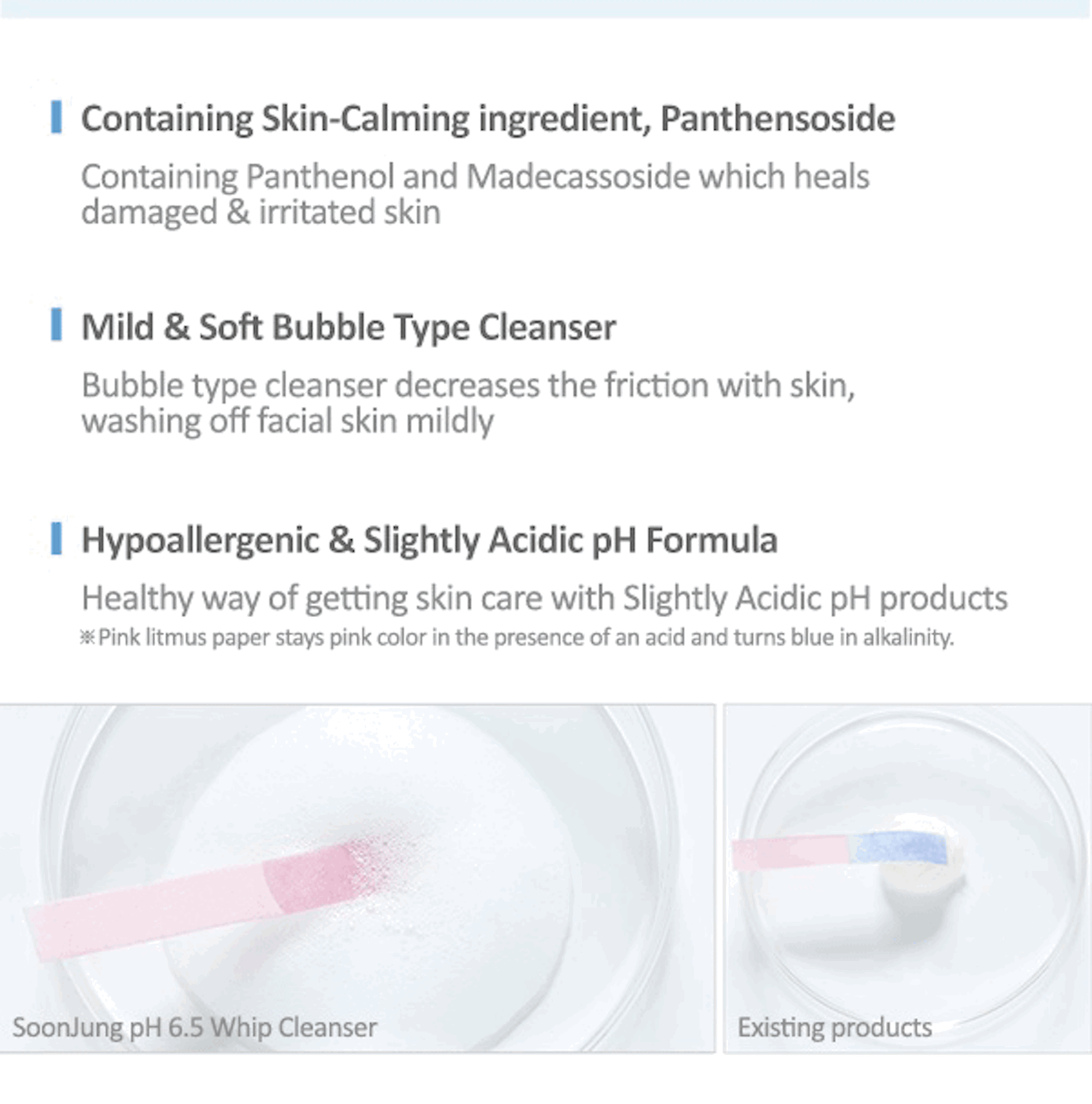 Etude House - SoonJung pH 6.5 whip Cleanser 250ml - Shine 32 – Kosette ...